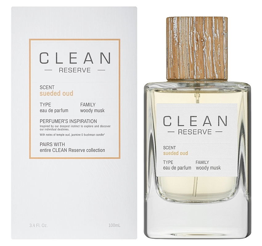 Парфюмерная вода Clean Sueded Oud 100 мл мужская - Клин Суэдед Уд Замшевый Уд