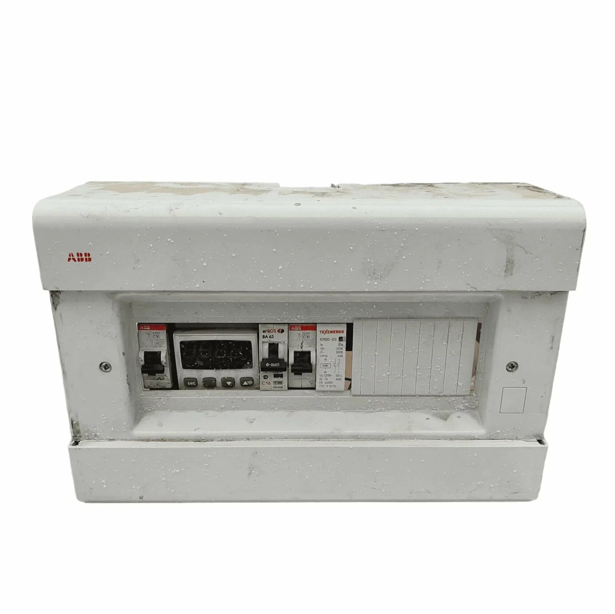 Пульт управления EVCO EV6223P7, белый, пластик, IP65, 230В, 3 DIN, 29.5/19.5/9.5 см
