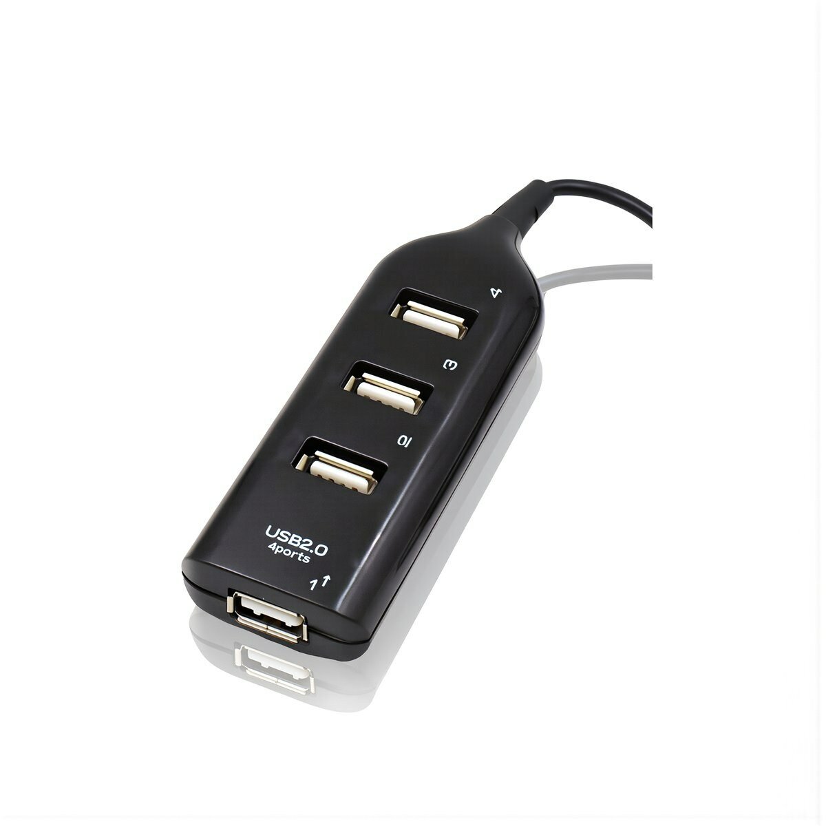 Расширитель портов USB хаб на четыре порта для студентов офисных работников пользователей ноутбуков и стационарных компьютеров одновременное подключение мыши клавиатуры флешек аксессуар