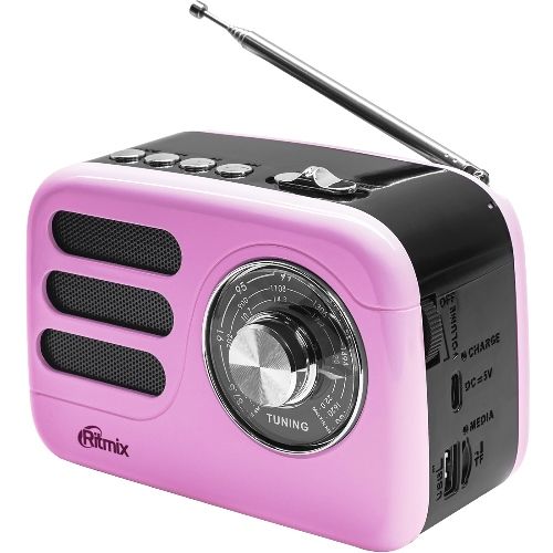 Радиоприемник Ritmix RPR-033 Pink