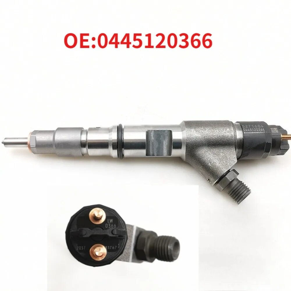 Топливная форсунка Common Rail 0445120366 для Cummins ISF2.8 ISF3.8, экскаватор