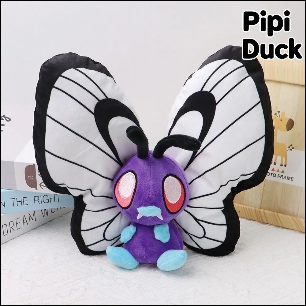 Мягкая игрушка покемон Butterfree 24 см / Pokemon butterfree-новинка