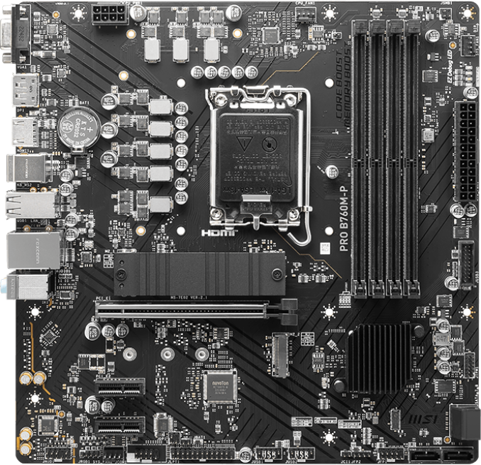 Материнская плата MB MSI PRO B760M-P