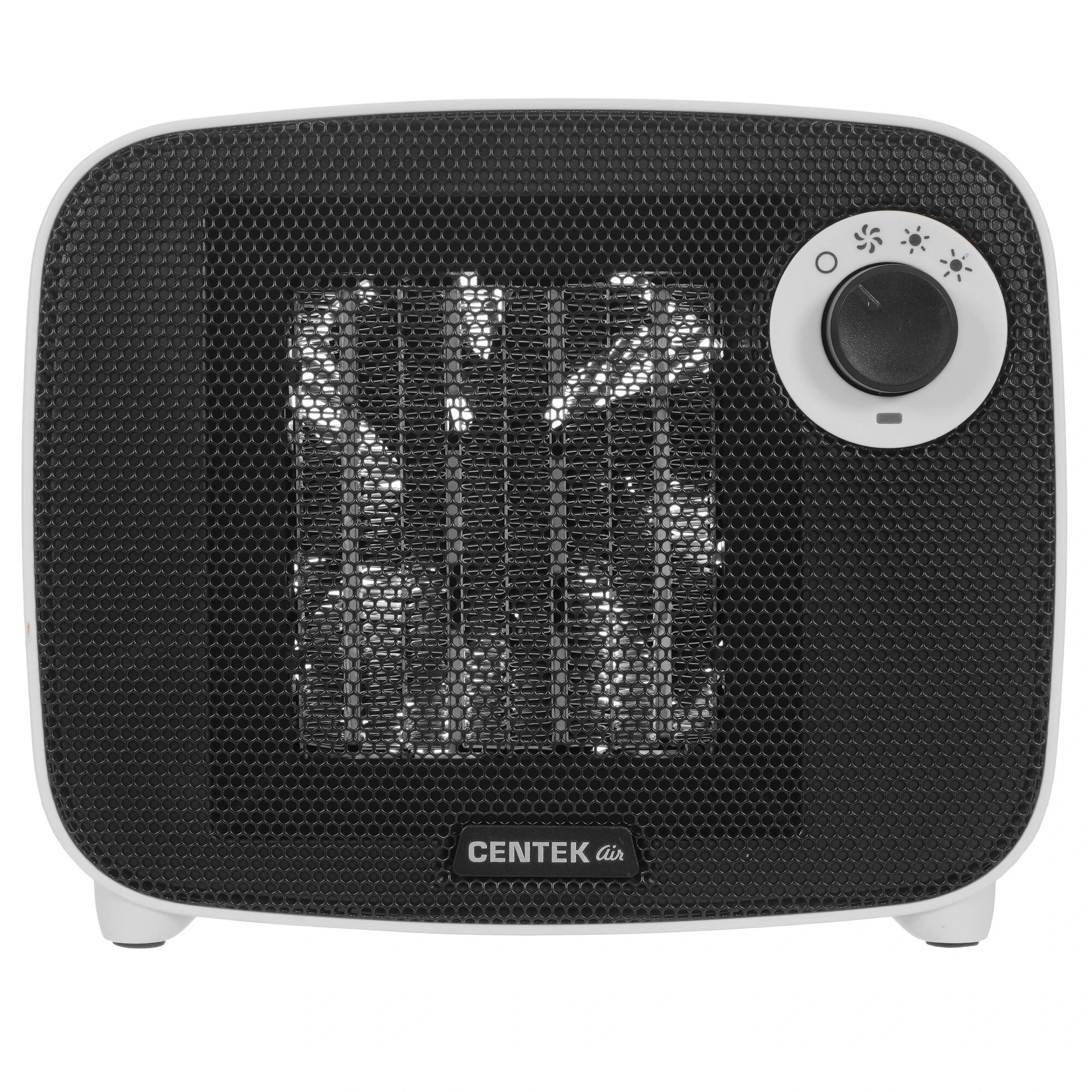 Тепловентилятор Centek CT-6023, мощность 1500 Вт, 3 режима, белый — фото 1