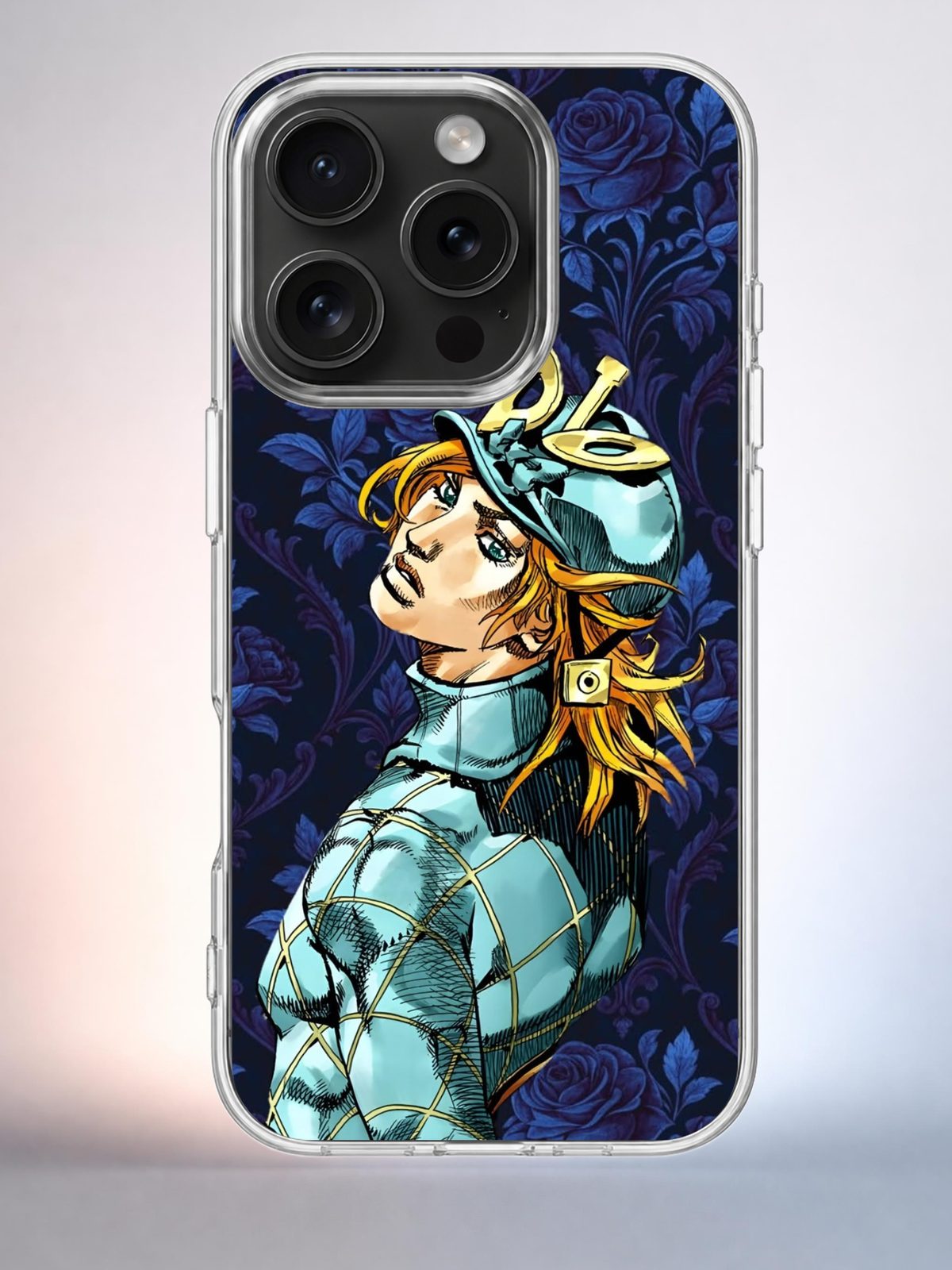 Чехол iPhone 15 Pro Джоджо Причудливые Y2K Indie Sleaze