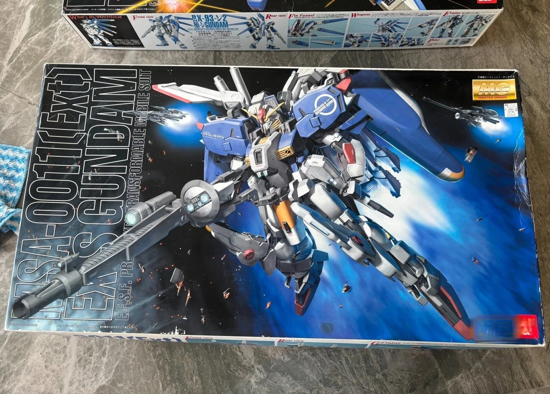Сборная модель BANDAI MG MSA-0011 Ex-S GUNDAM 18 см для коллекционирования и моделизма