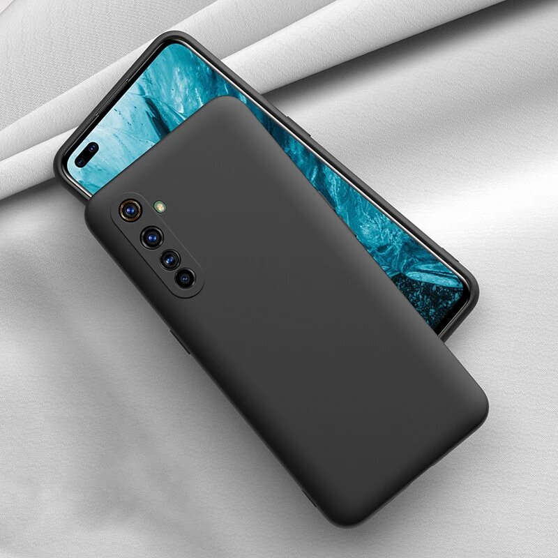 Для OPPO Realme X7 6 6S X50 Pro Find X3 X2 Neo Lite XT Reno 5 4, чехол Черный, Black, for Realme X7
