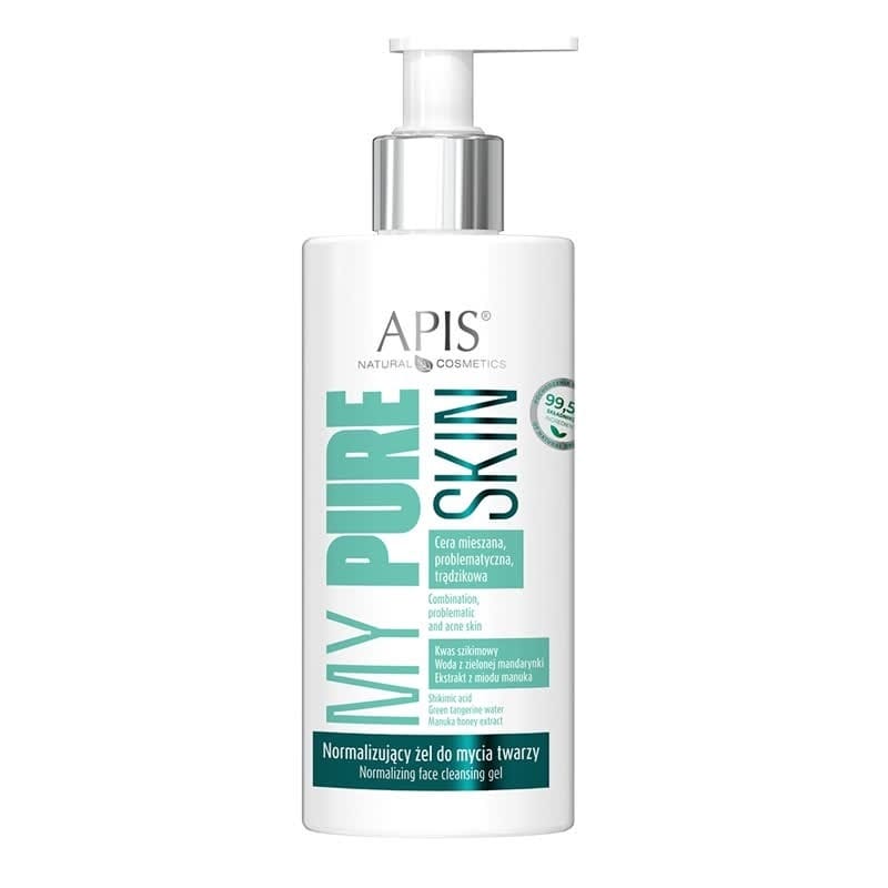Гель для умывания Apis My Pure Skin нормализующий, 300 мл