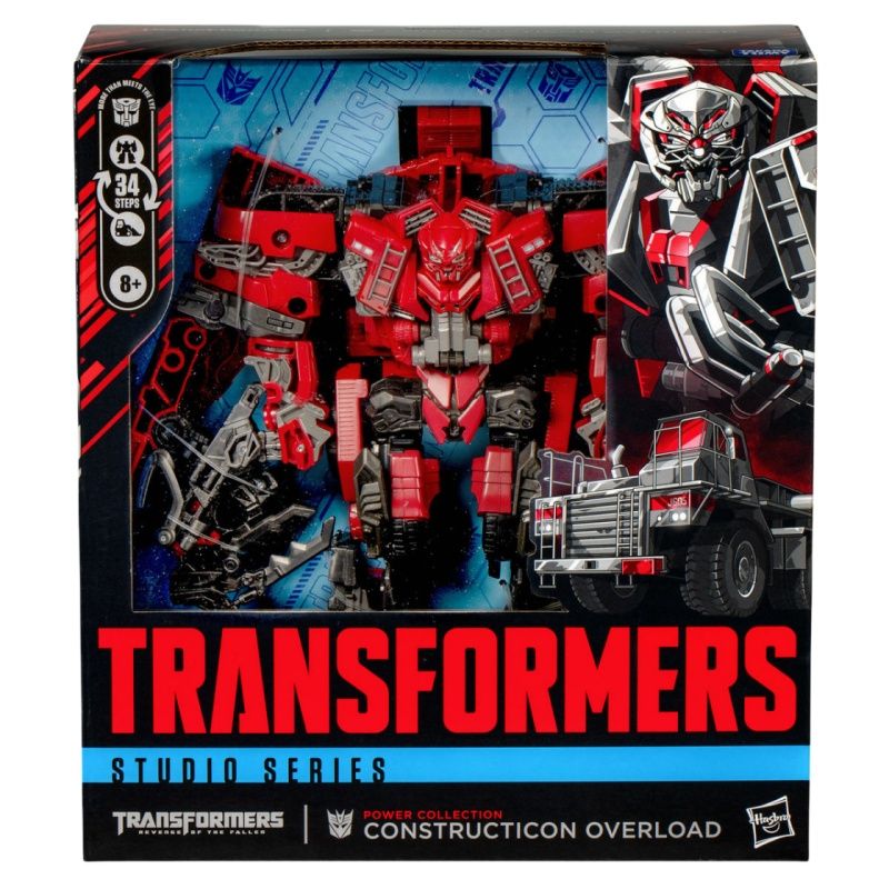 Трансформеры игрушки Hasbro Transformers Studio Series Power Collection Constructicon Overload 21.5cm G1091