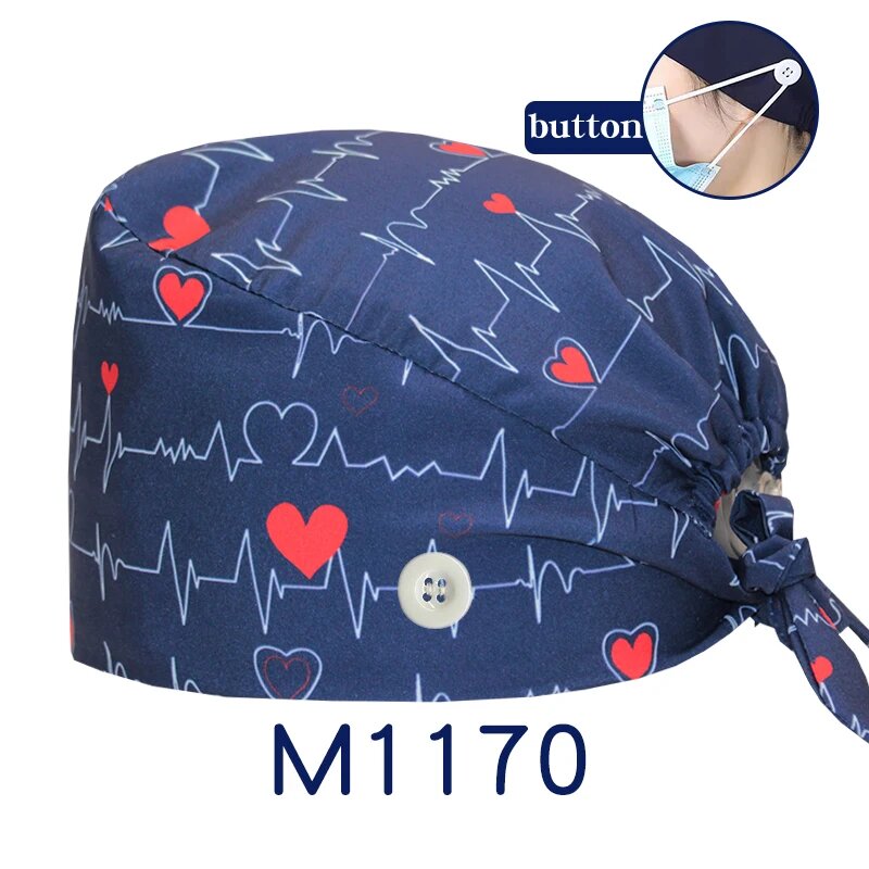 Медицинская шапочка-бини M1170 Buttons