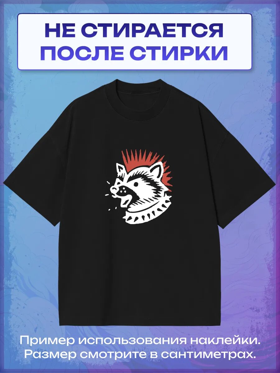 Термонаклейка енот — фото 1