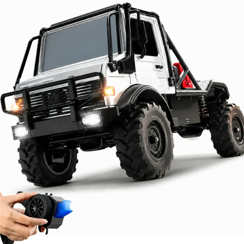 Радиоуправляемый грузовик Unimog U4000 4WD 1:18 - MN-333-SILVER