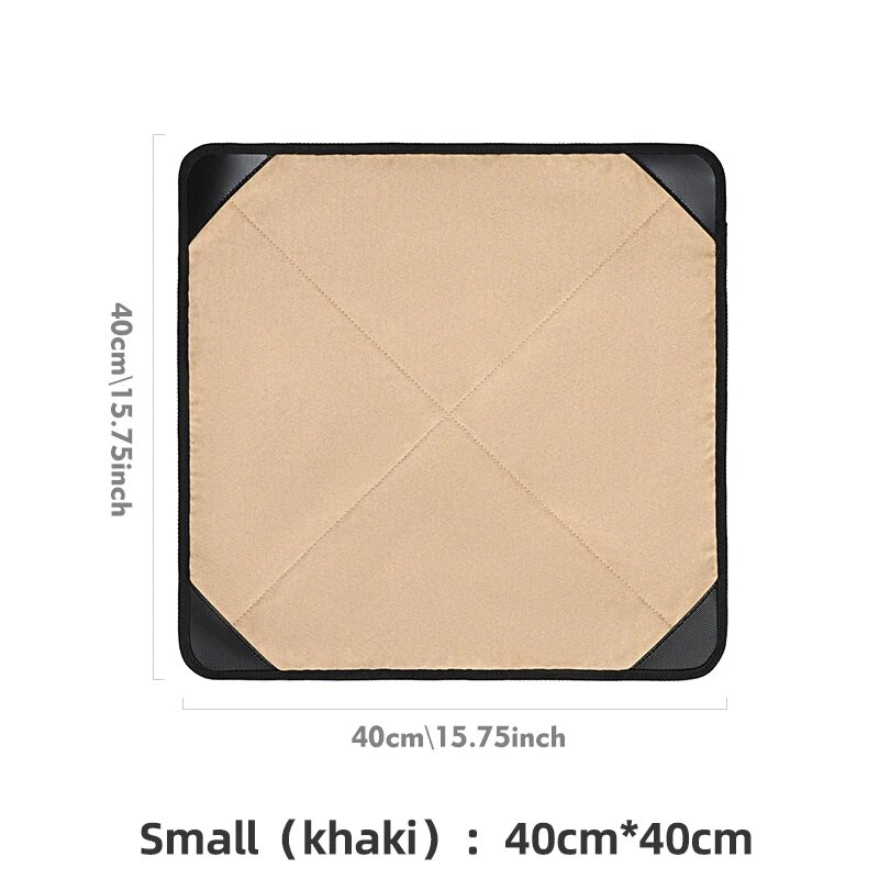 Коврик для медитации 40x40 см, цвет DZ01-Khaki
