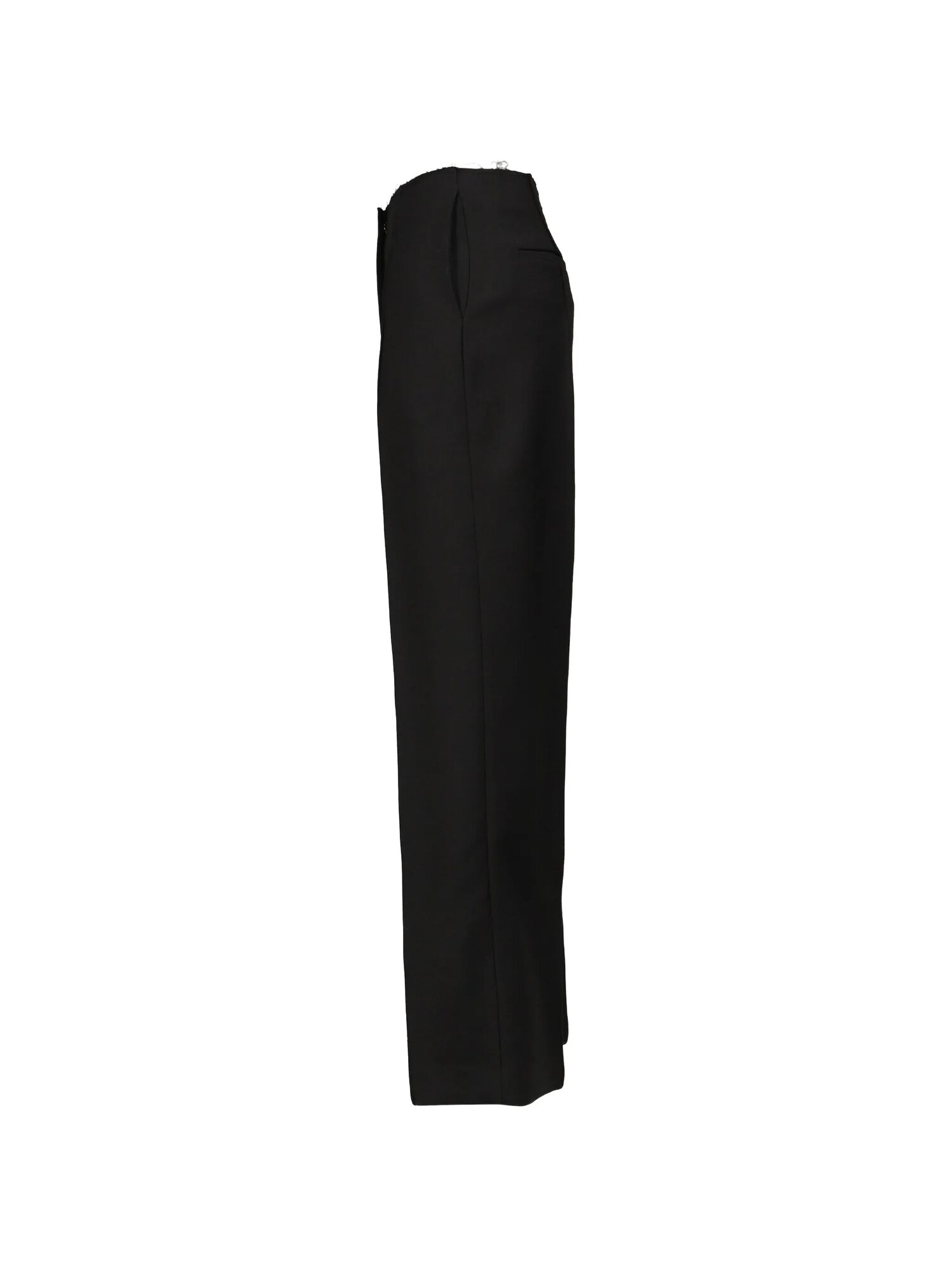 Брюки Entire Studios Concealed-fastening trousers, размер 42, black — фото 1