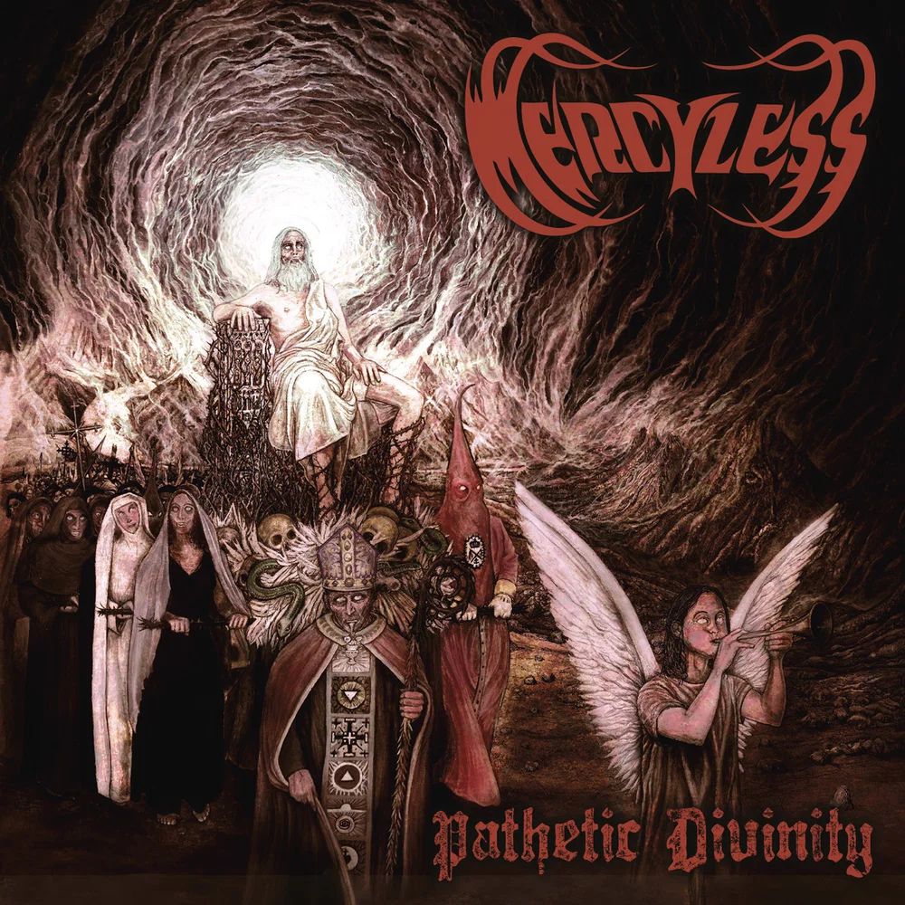 MERCYLESS - Pathetic Divinity, музыкальный компакт-диск, Osmose Productions, Old School Death Metal, Франция