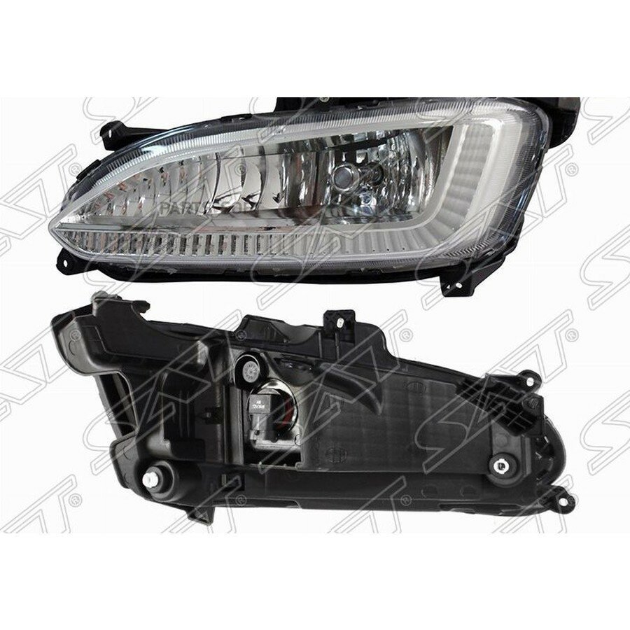 SAT ST2212041L туманка HYUNDAI SANTA FE 13- без ДХО