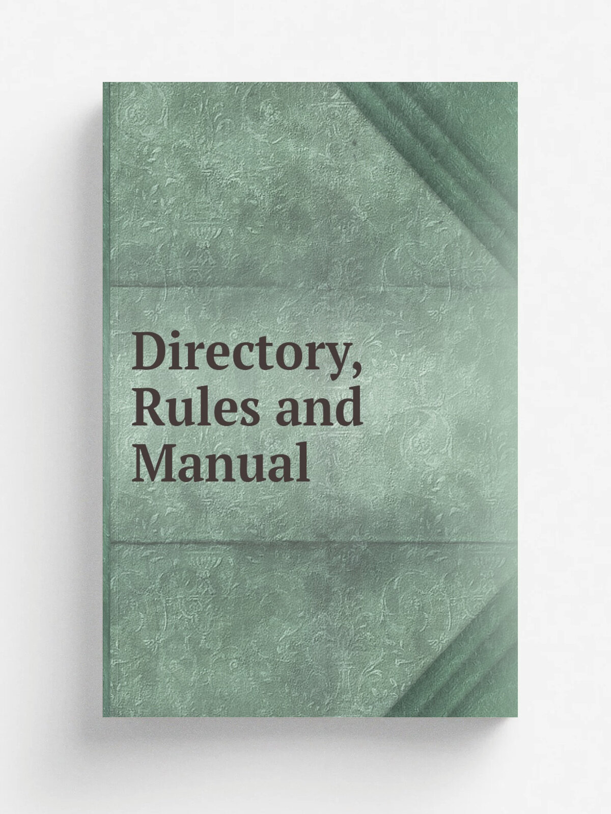 Directory, Rules and Manual | Не указан | Репринт