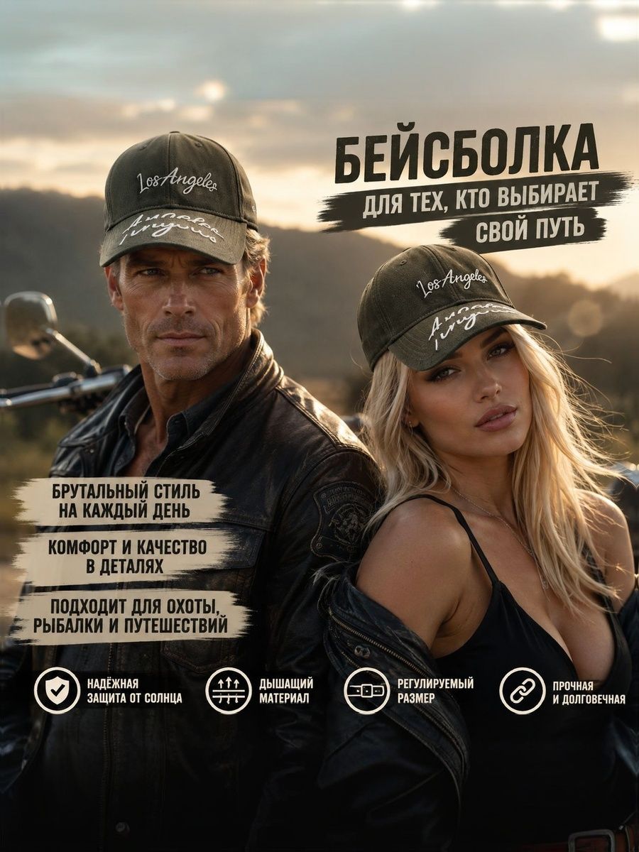 Бейсболка  Базовая коллекция для мужчин и женщин, размер 57-58, зеленый — фото 1