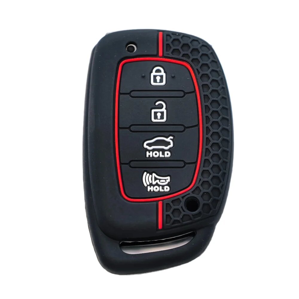 Силиконовый Чехол Для Автомобильных Ключей Hyundai Creta, Ix35, Ix45, I10, I30, I40, Tucson, Santa Fe, Rena, Sonata