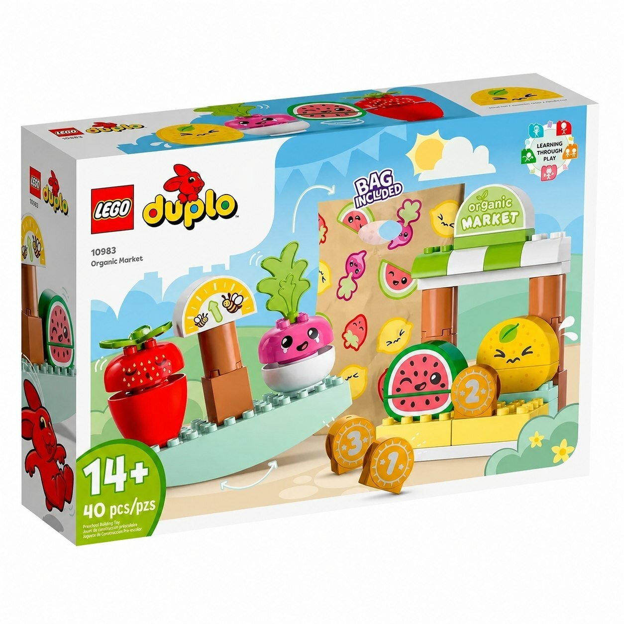Конструктор LEGO Duplo "Органический фермерский рынок" 10983
