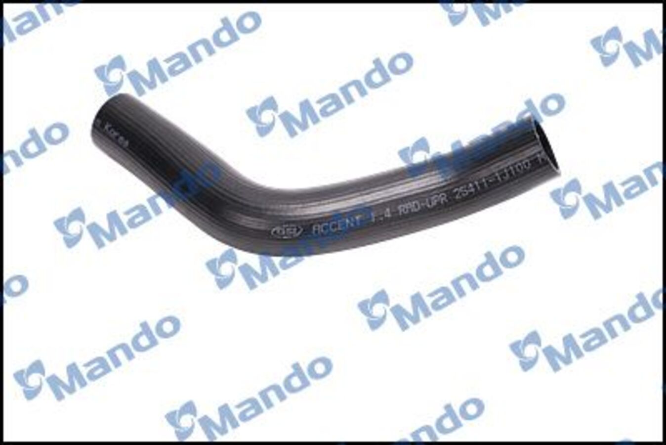 Патрубок рад. верх. hyundai solaris/kia rio (Mando DCC020561)