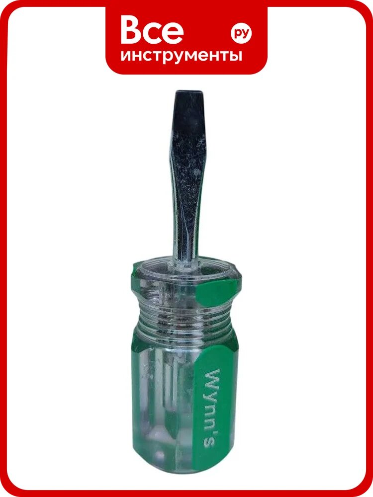 Отвертка шлицевая WYNNS 38_6,0 W-0397/ Tools 00000017978