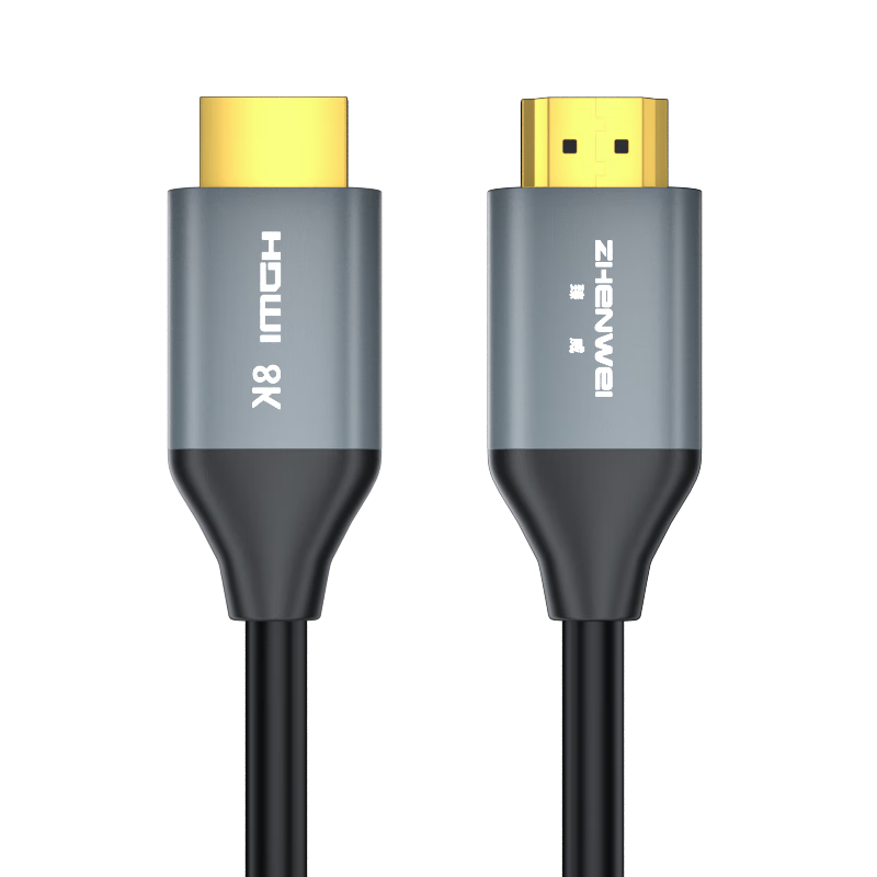 ZHENWEI HDMI 2.1 8K Ultra HD 4K120Hz 2M Двойная экранированная видеокабель для телевизора проектора монитора Длина：2