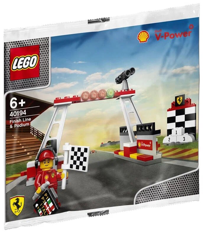 Конструктор Lego Racers 40194 Финишная черта и подиум