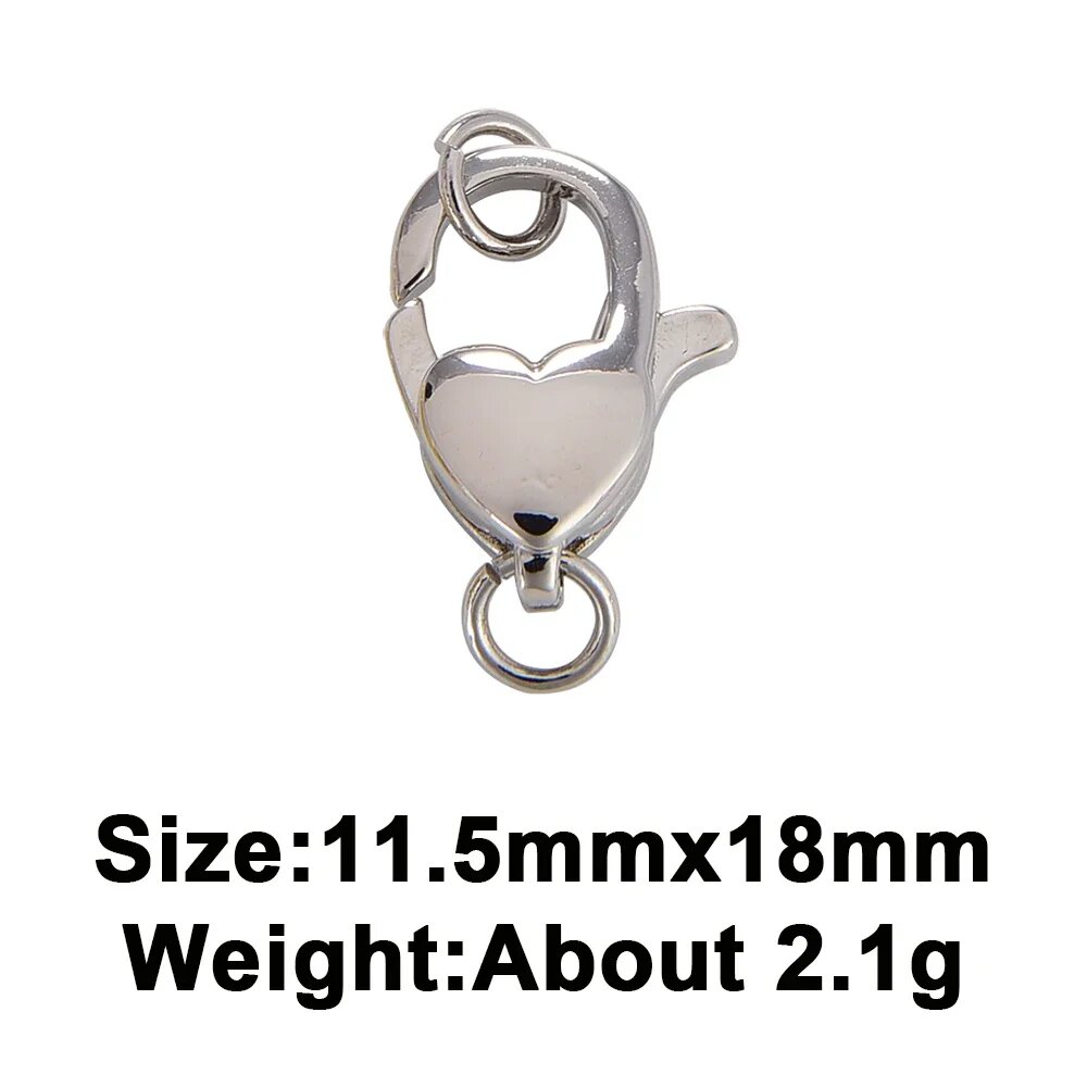 Браслеты с подвесками LJRIVER из латуни LXK171-Silver