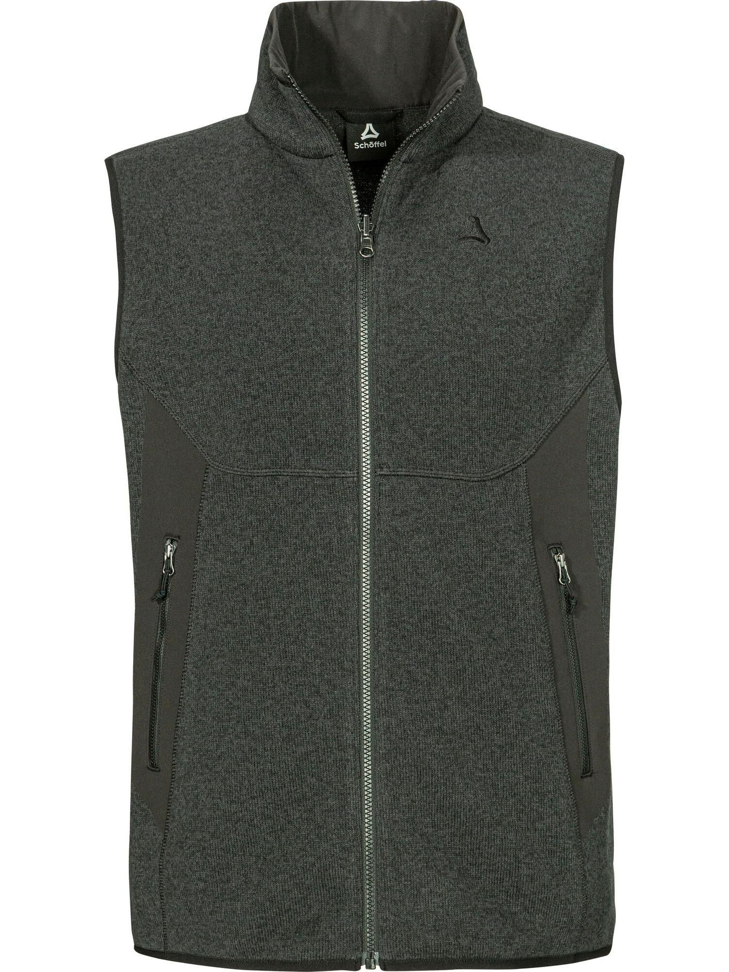 Жилет Schoffel Circ Fleece Vt Style Yew Outdoorweste, черный, 62