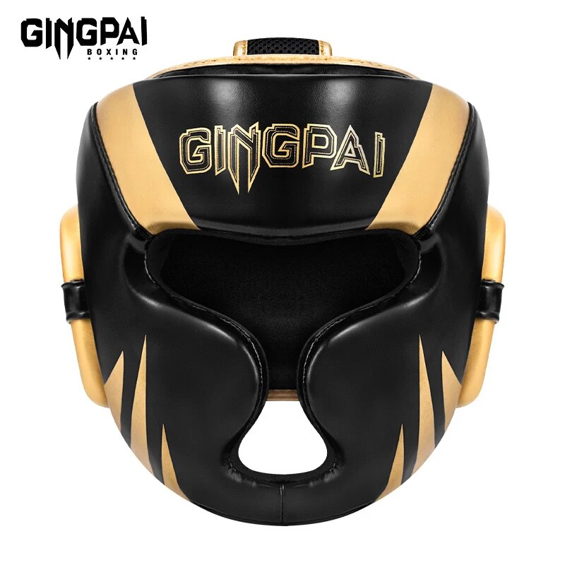 Gingpai Sport Защитный боксёрский шлем для взрослых и детей S, 2025 TK black
