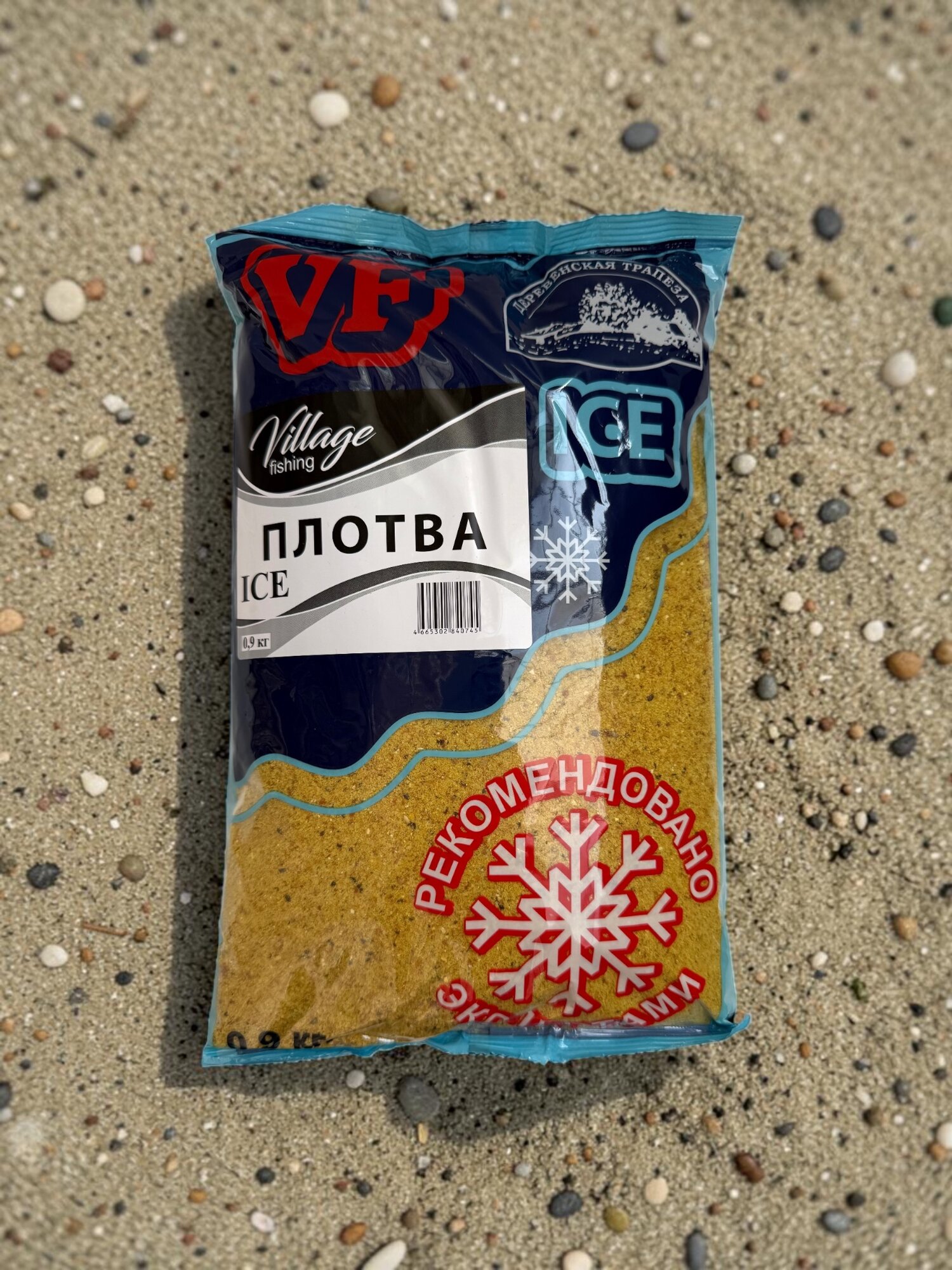 Прикормка VF Деревенская Трапеза Ice Плотва 900 г (плотва, тарань, красноперка)