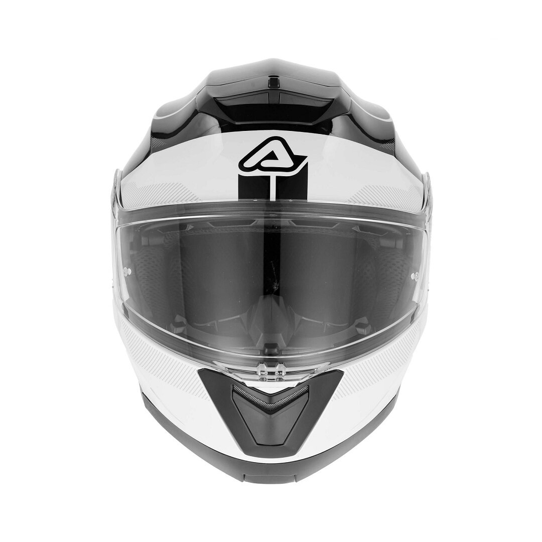 Мотошлем Acerbis SEREL-2206 Black-white. XL. Черный-белый