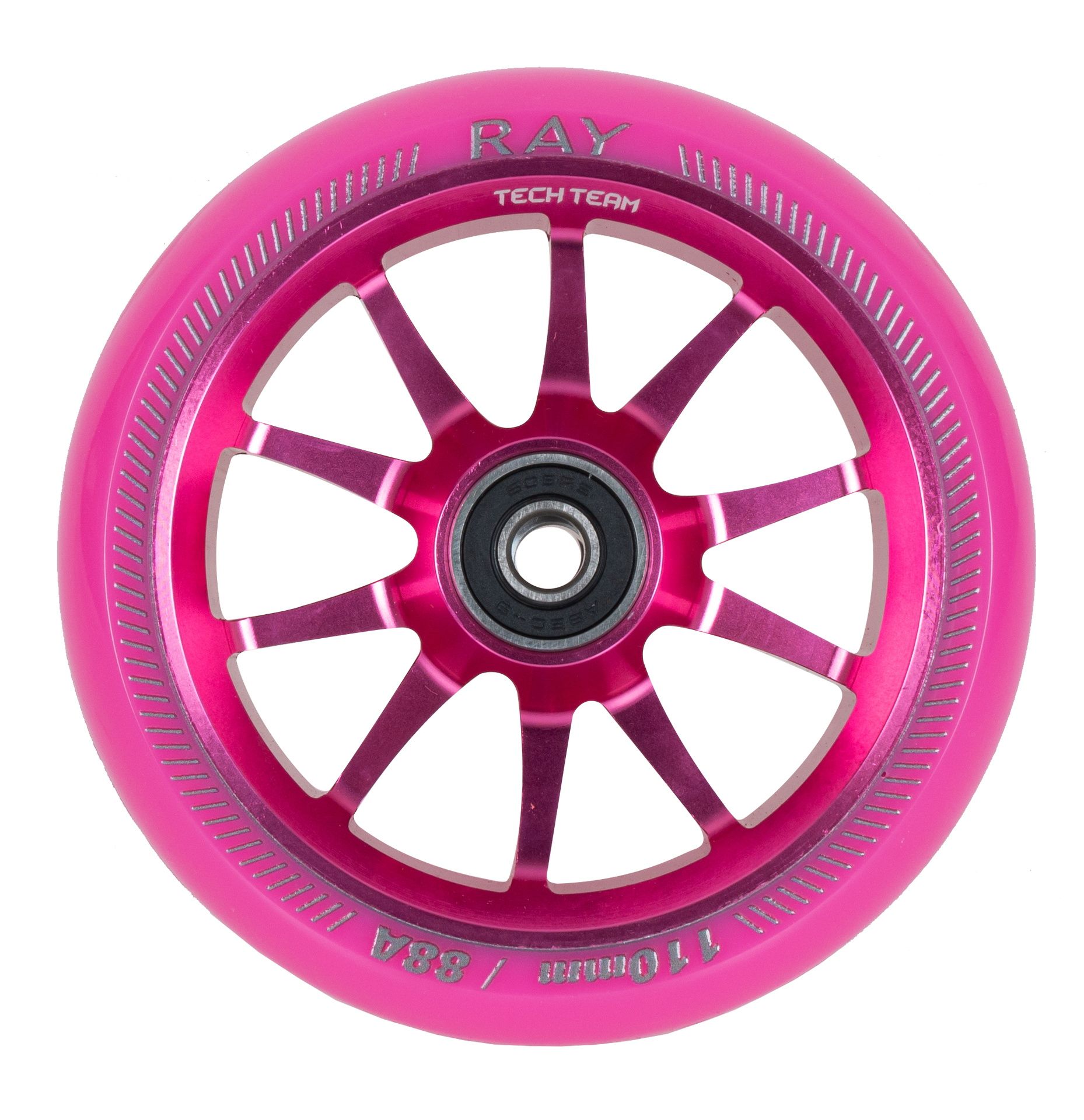 Колесо Tech Team TT 110x24 мм. Ray Pink