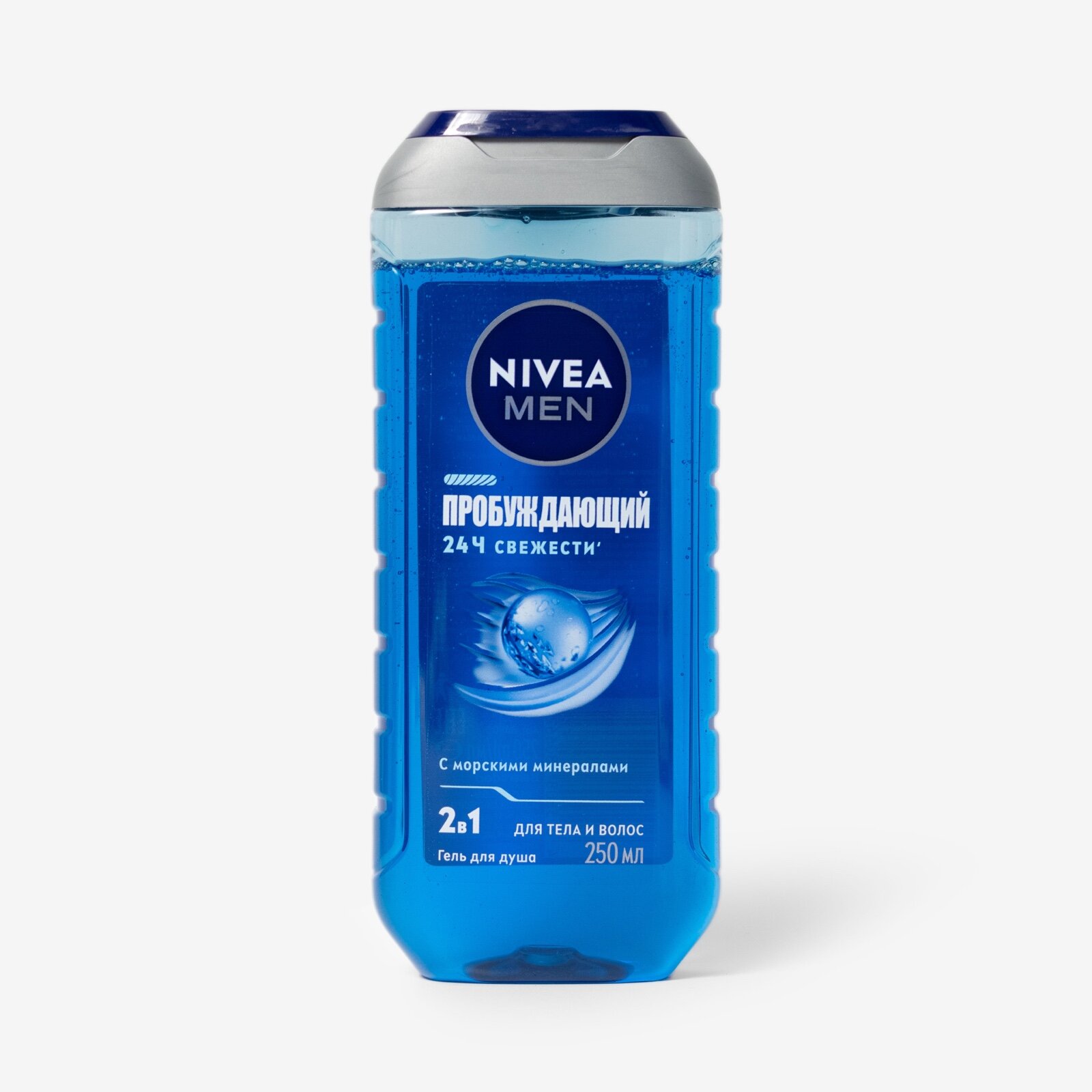 NIVEA Men Пробуждающий гель для душа 2 в 1, 250 мл