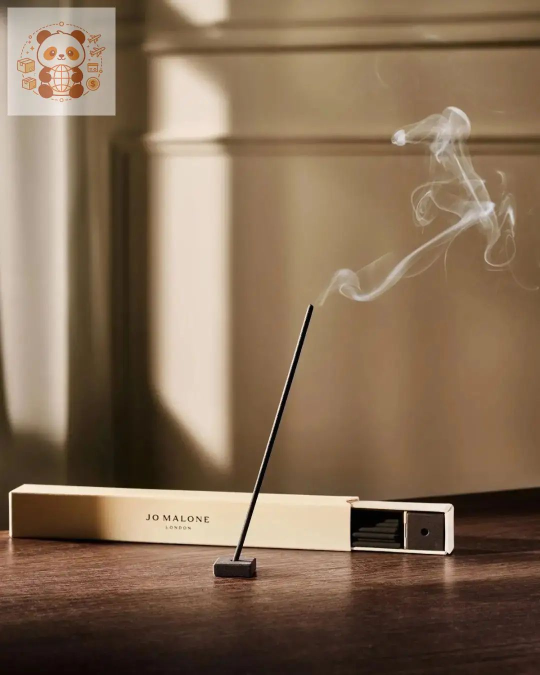 Jo-Mal. one Dark Amber Incense 30 палочек ручной работы, дымный древесный аромат с чёрным кардамоном и чёрной орхидеей, 53 г