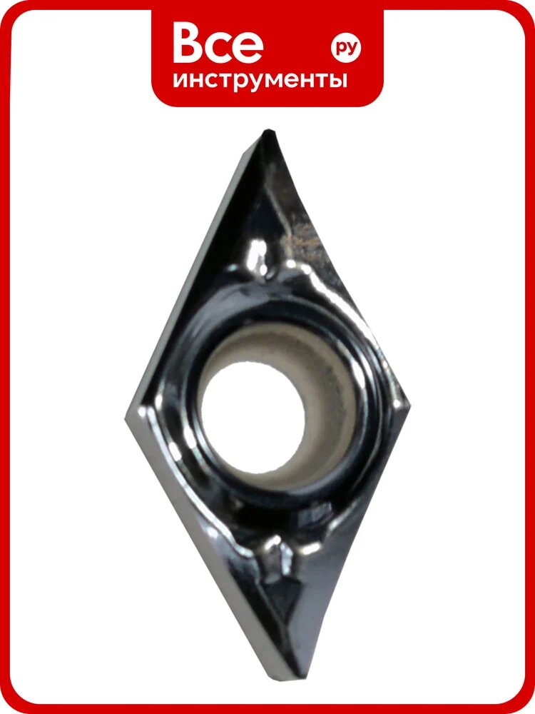 Пластина твердосплавная токарная DCGT070201-NFC N10 Debever Machining Solutions DCGT070201NFCN10