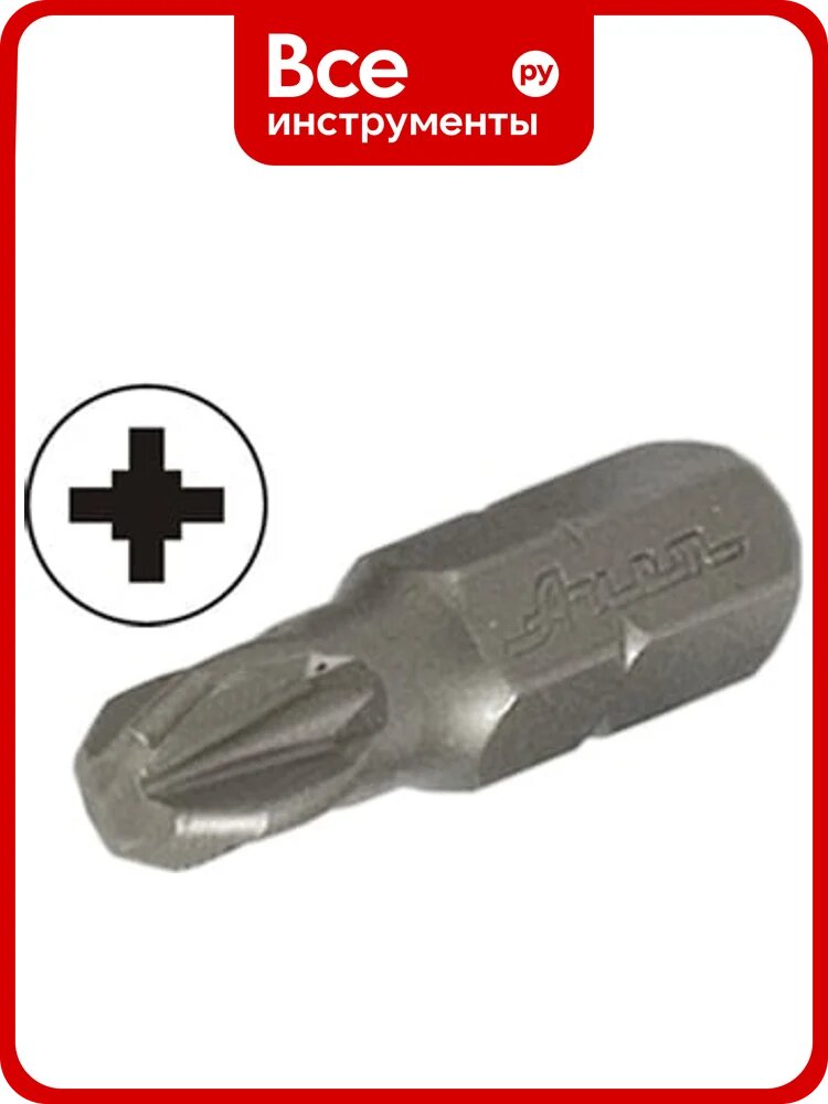 Бита POZIDRIV PZ1, 1/4", 10 шт. AIST 1172501Z10 00-00009558