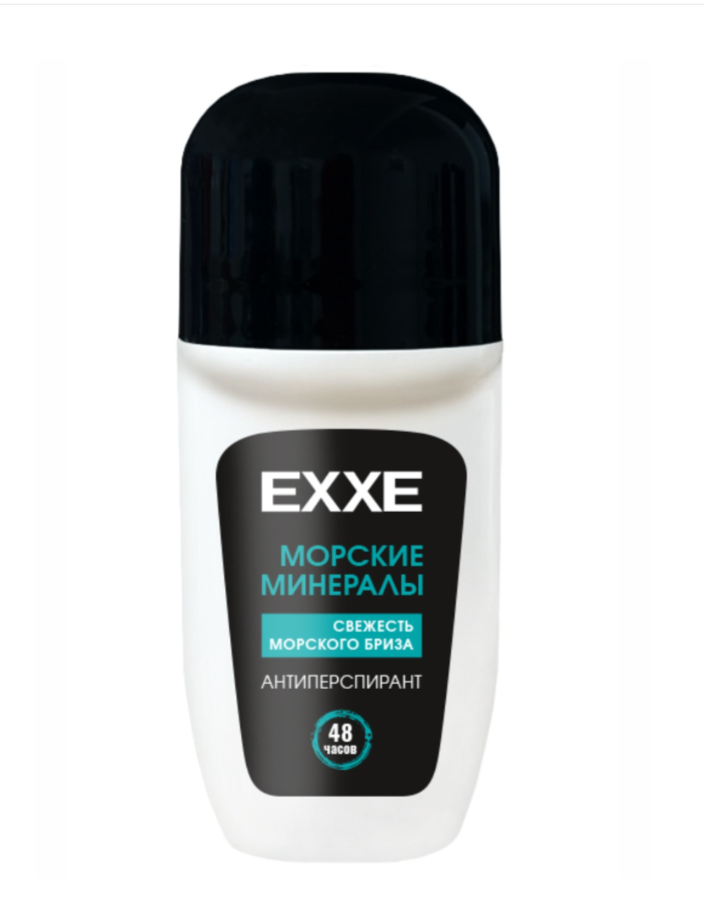 EXXE MEN Дезодорант мужской антиперспирант Морские минералы, 50 мл ролик