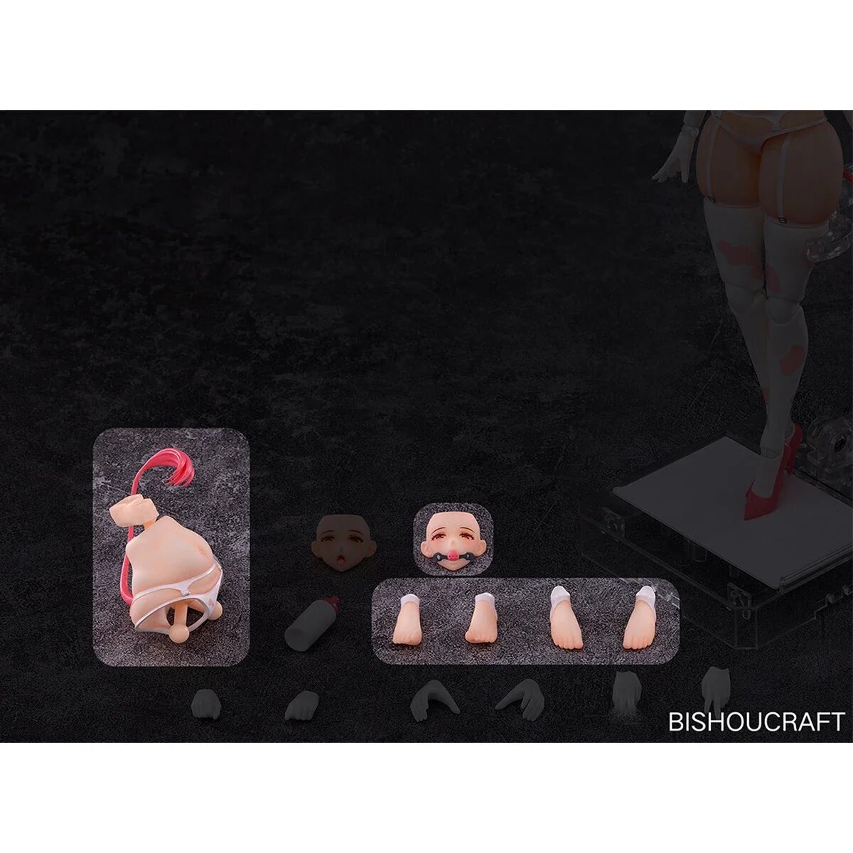BISHOUCRAFT 1/12 Kuma Nana Cow, Accessory Pack