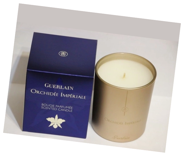 Guerlain Orchidee Imperiale свеча 180 гр - Герлен Орхид Империале для помещений ароматическая