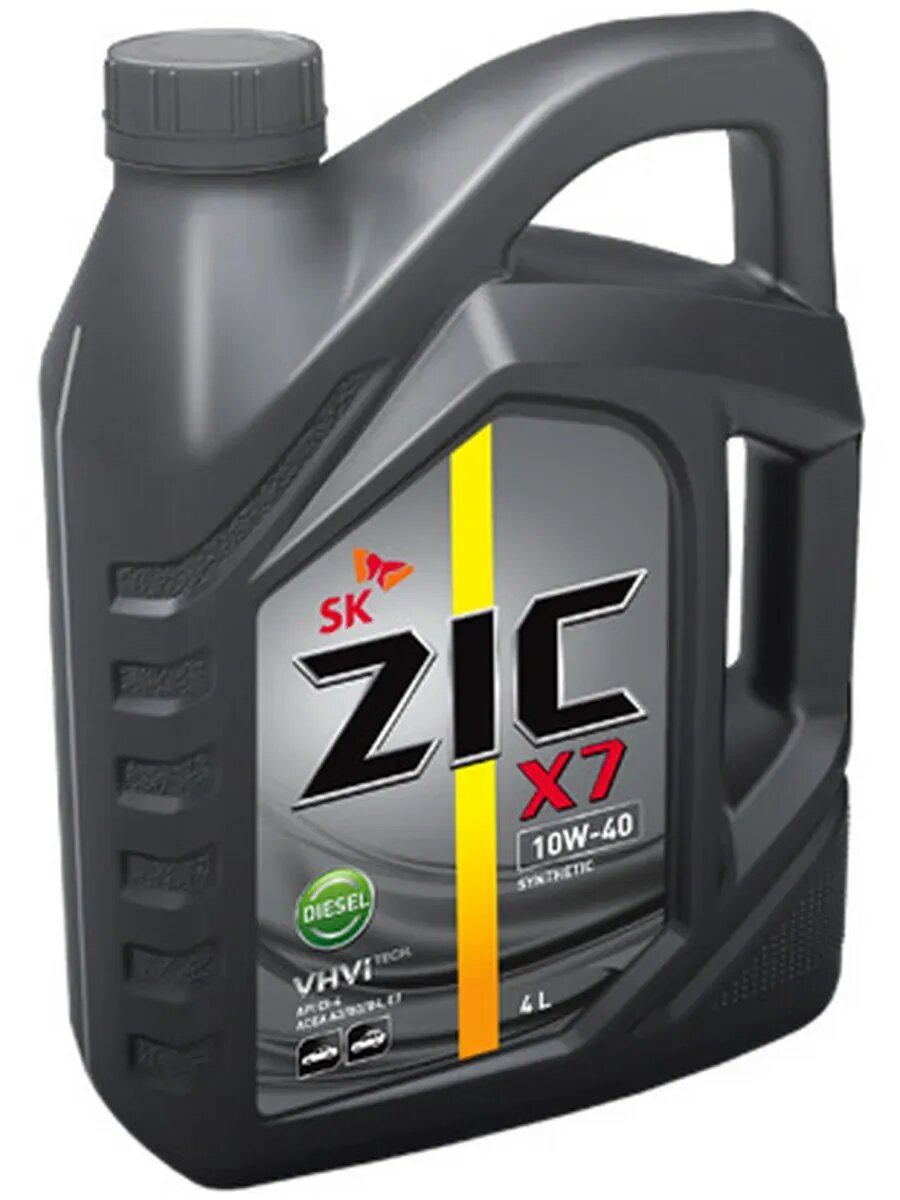ZIC X7 Diesel 10W-40 синтетическое 4л 162607