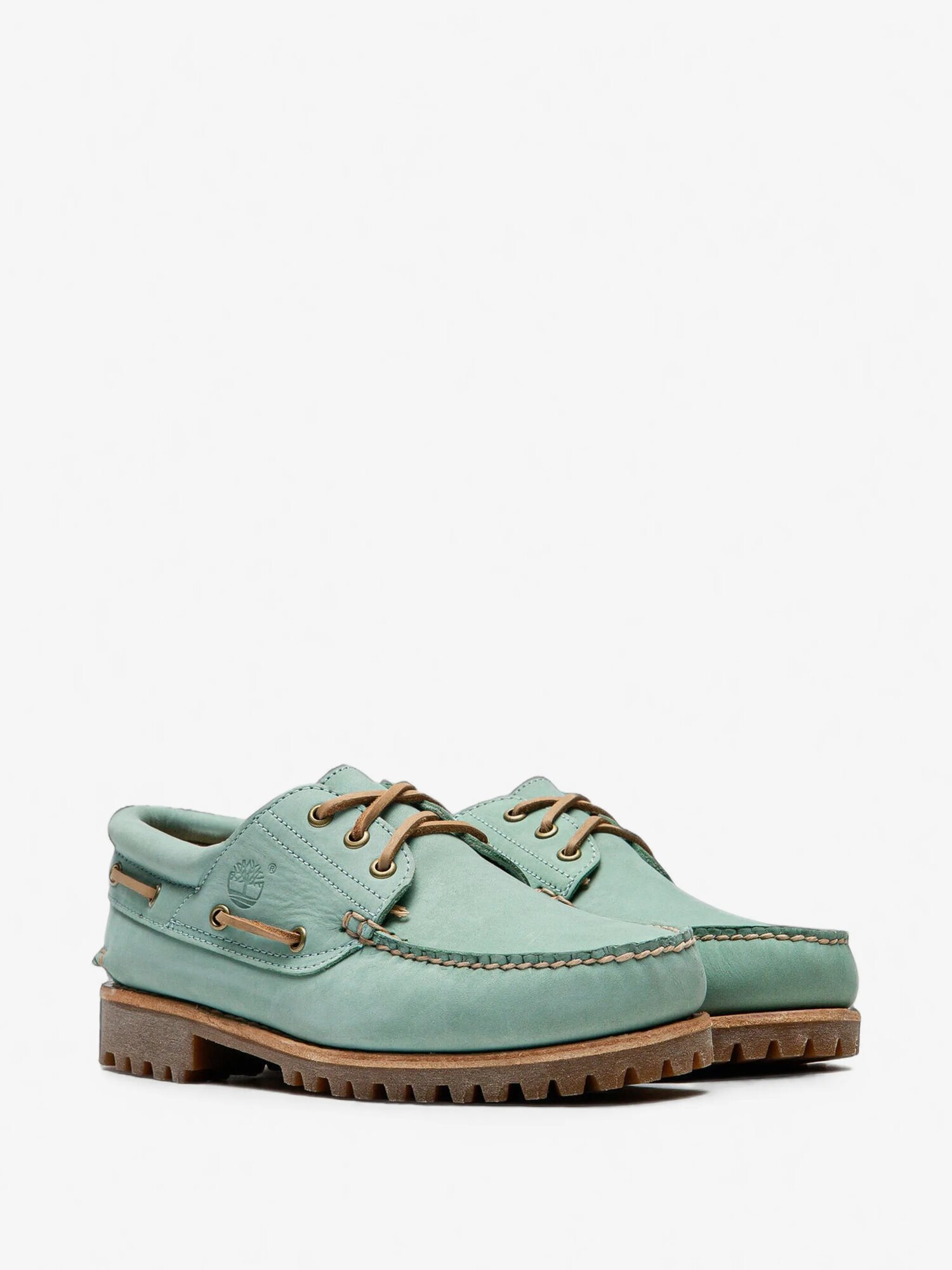Туфли Timberland Leather boat shoes, размер 8, синий — фото 1