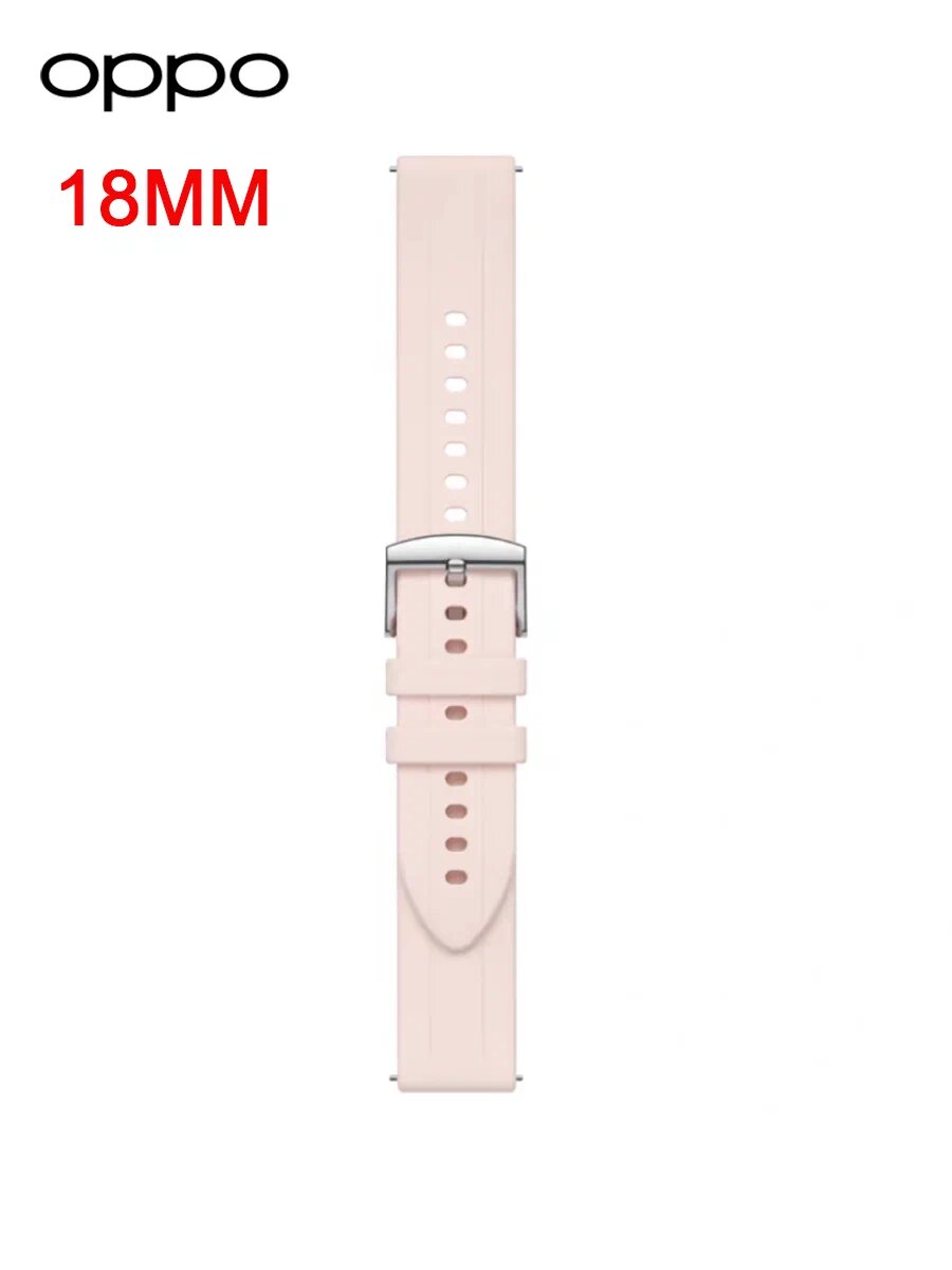 OPPO Pемешок Из Фторкаучука, цвет Сакура,18мм Pемешок Для OPPO Watch X2 Mini/X3 Mini