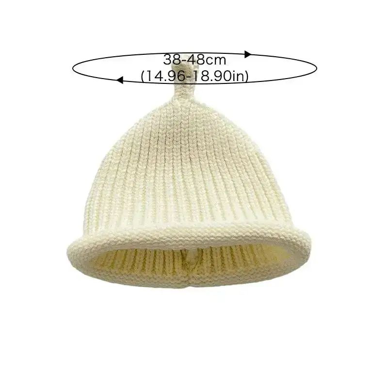 Шапка Осень-зима 2026 для девочек, размер 38-48CM, Khaki — фото 1