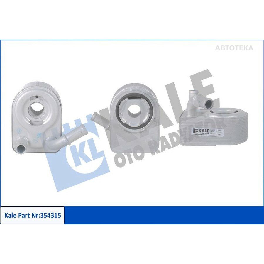 Радиатор масляный FORD FOCUS(III)/C-MAX/KUGA 10- KALE 354315