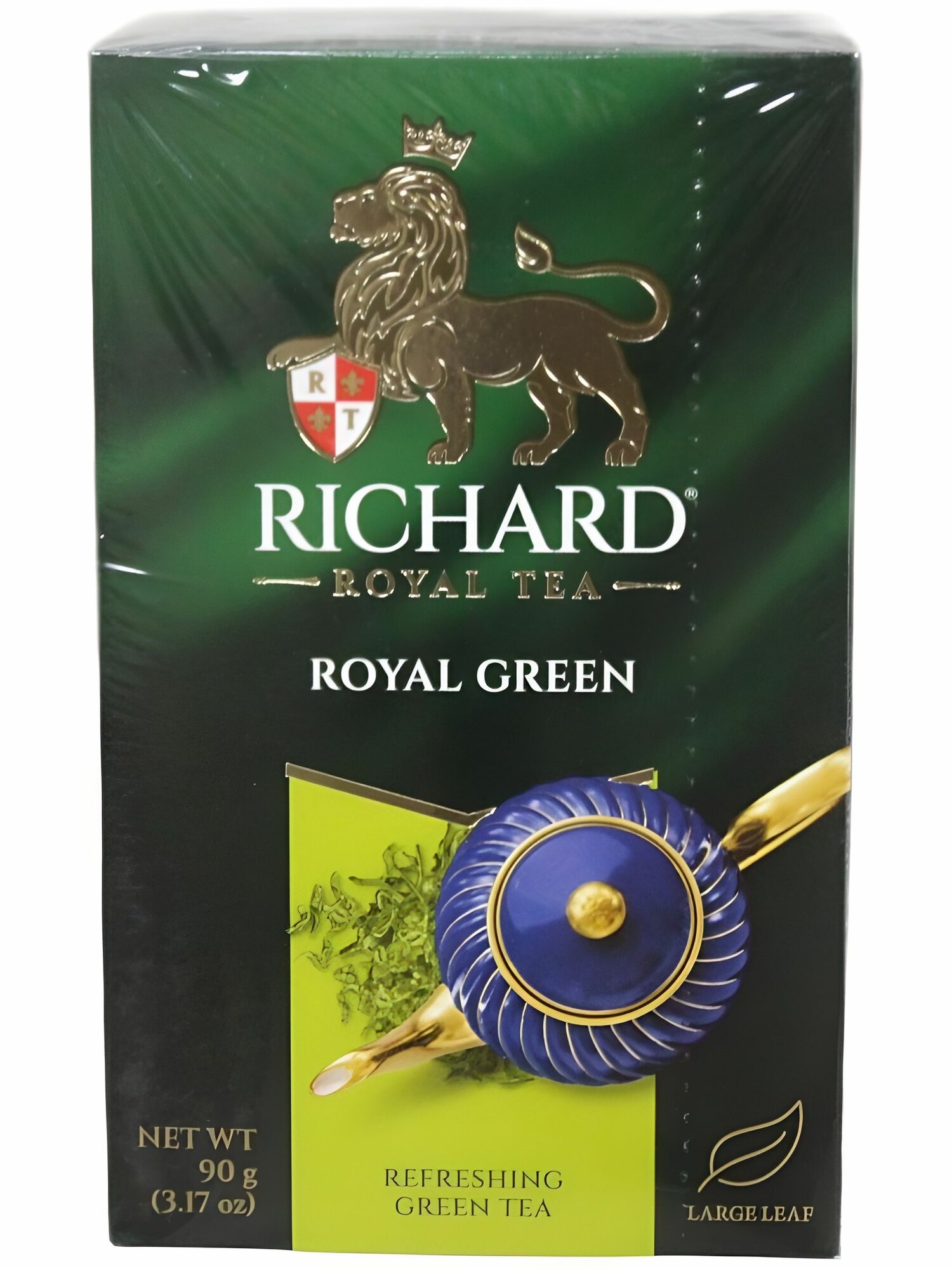 Чай зеленый RICHARD Royal Green, листовой, 90г