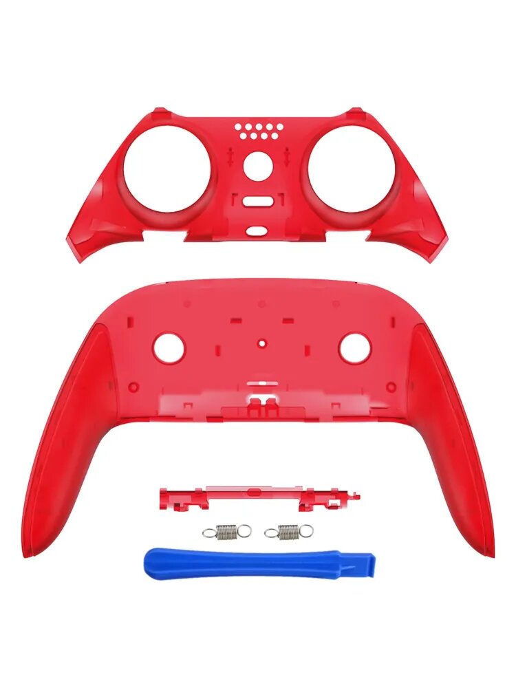 EXtremeRate декоративный корпус, для PS5 Edge Controller, замена верхней и нижней клипсовых панелей, совместим с оригиналом, DIY кастомизация