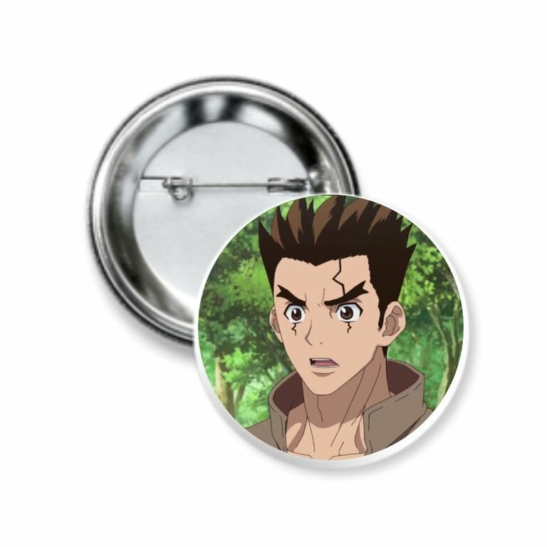 Значок доктор стоун, DR. STONE №9