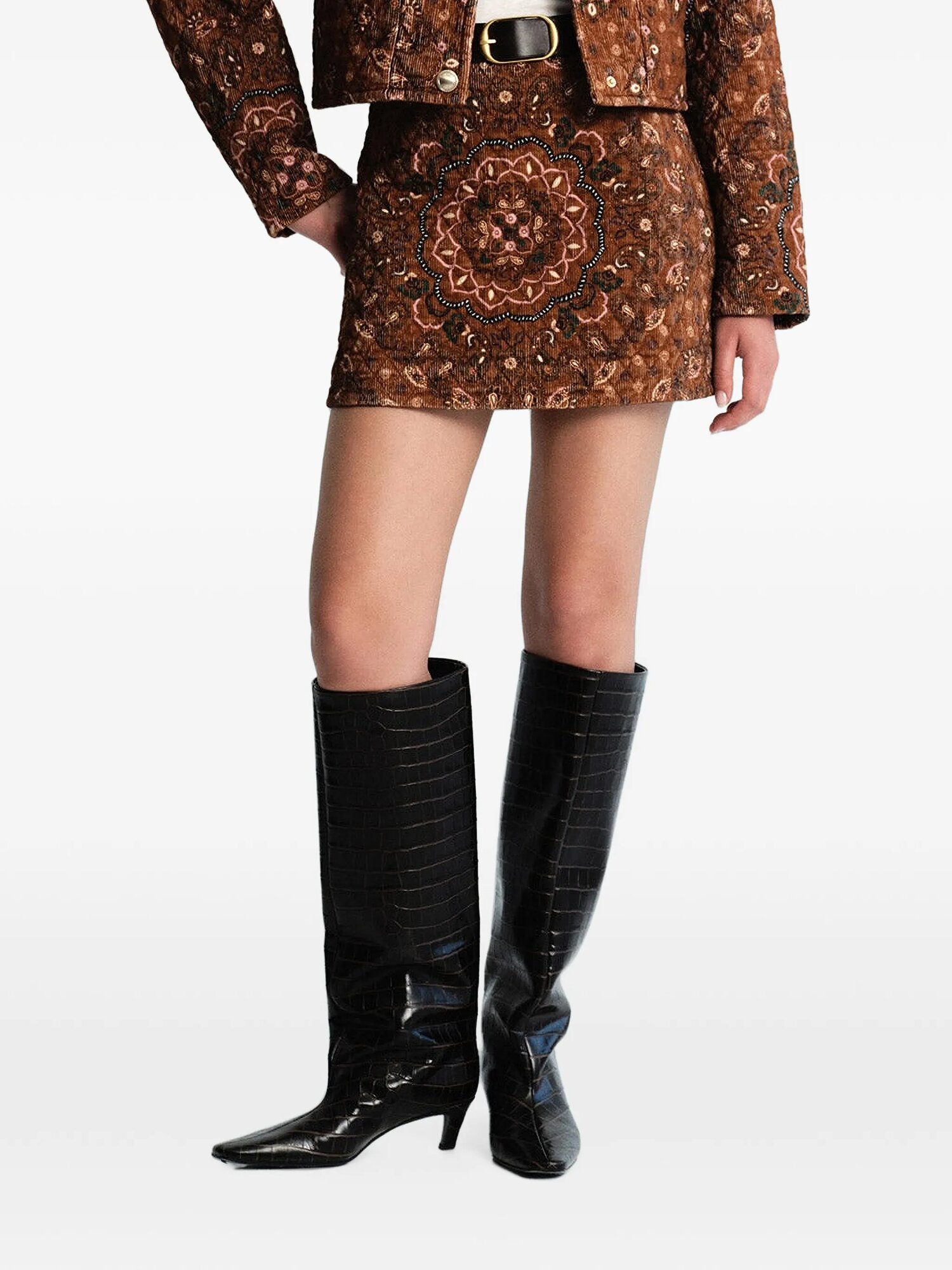 Юбка Cara Cara Chrissy, размер 10, brown — фото 1